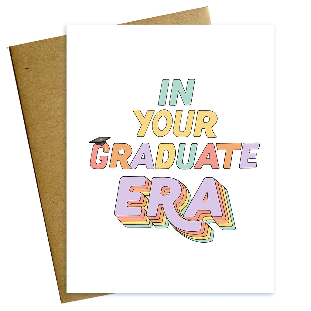 In Your Graduate Era Graduation Card – Maggie Moore Studio